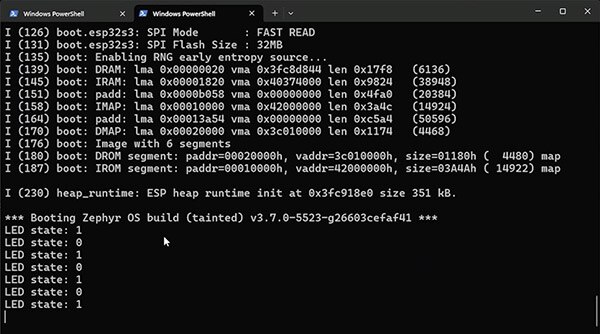 Intro to Zephyr Part 1: Getting Started Installation & Blink